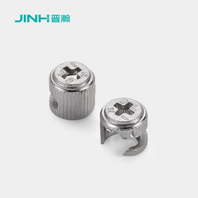 JINHAN Cam Nut Fittings close-up view showing construction details