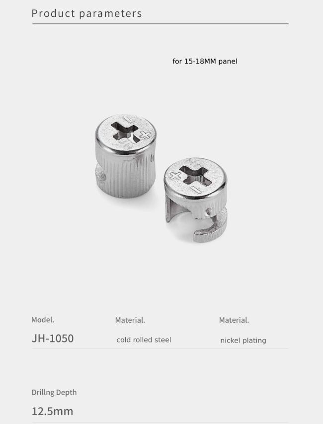 Multiple Cam Lock Connectors displayed together