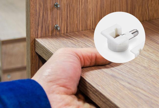 JH-4015 Shelf Pegs dimensional view