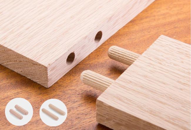 JINHAN wooden dowel pins in various applications showing versatility