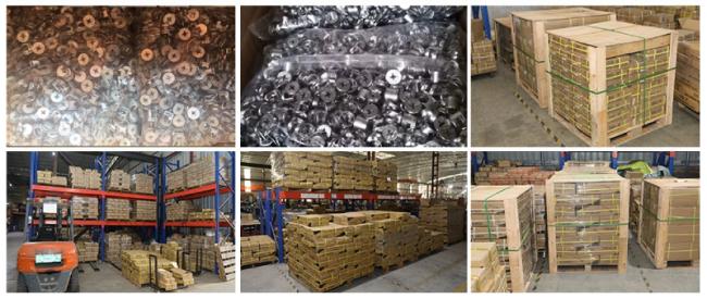 Bulk packaging of Minifix Cam Locks showing professional export-ready cartons