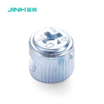 China High Strength Locking Nuts Furniture Eccentric Wheel Nut Adjustable Bed Frame Attachment for sale
