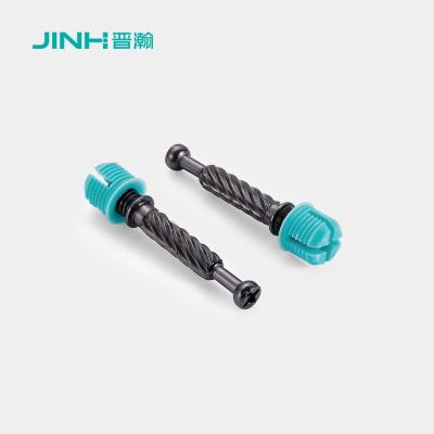 중국 40mm 스틸 미니 픽스 스프레딩 볼트 도벨, 가구 고정 평면 포장 가구 판매용