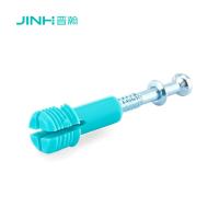 Quality Durable Minifix Connecting Bolts 3 In 1 Cold Rolled Steel Zinc Plated For for sale