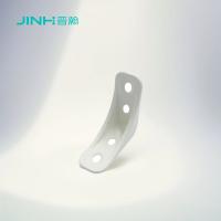 Quality Furniture Fixing Plastic Corner Brackets 15x30mm Size In Industrial Applications for sale