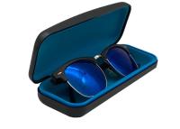 China Eco Friendly ABS Clamshell Eyeglass Case 162x63x41mm Custom Logo for sale