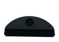 China Black Plastic Hard Shell Oversized Sunglasses Case 165x70x52mm PP for sale