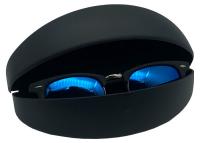 China Black Plastic Hard Shell Oversized Sunglasses Case 165x70x52mm PP for sale