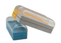 China Double Layer Clear Plastic Eyeglass Case for sale