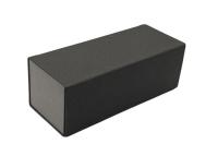 China Black Rectangular Magnetic Sunglasses Case for sale