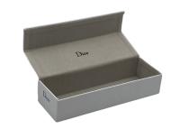 China Custom Sunglasses Case 155x53x34mm Iron Leather Multiple Colors Handmade Optical Glasses Case for sale
