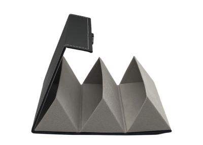 China Multipiece Paper Folding Eyeglass Case For 3pcs Optical Glasses for sale