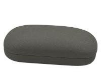 China Custom Logo Hard Clamshell Kids Glasses Case 160x76x49mm Iron PU Leather for sale