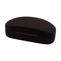 China Custom Logo Embossed ODM Clamshell Eyeglass Case 163x76x61mm Metal Optical Glasses Sunglasses Case for sale