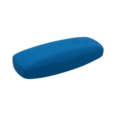 China Het leuke Blauwe Leer verpakte 16.2cm Hard Clamshell Zonnebrilgeval Te koop