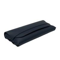 China PU Leather Slim Glasses Case 190x77x42mm OEM Embossing Logo Eyeglass Packaging Box for sale
