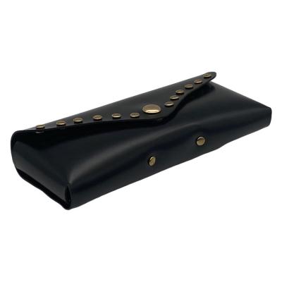 Cina La cassa di cuoio personalizzabile nera di vetro ha impresso Logo Easy Carrying in vendita