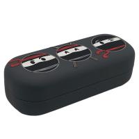 China OEM Black Rectangular Sunglasses Case Eyewear Packaging for sale