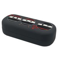 China OEM Black Rectangular Sunglasses Case Eyewear Packaging for sale