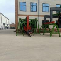 China Organic Waste Processing Plant Kitchen Waste Fertilizer Machine 500kg Capacity for sale