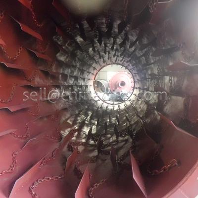 中国 カスタマイズされた双眼ロータリー ドライヤーまたは乾燥植物の高熱効率 販売のため