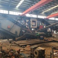 China Crawler Mounted Crushing Plant Tracked Mobile Crusher 200 TPH for sale