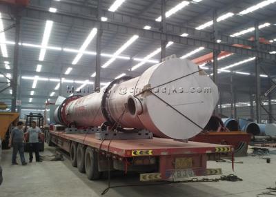 China Rotary Drum Brewers Grains Dryer gas / oil Heating for sale