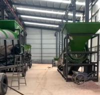 China Mobile Rotary Screen for Aggregate Screening 74kw 400mm Feed for sale