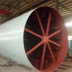 20-350t/D asciugatrice rotativa di macinazione