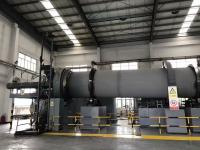 China Rotary Kiln Sewage Sludge Incineration Plant 370 Units Capacity Industrial Waste Treatment for sale