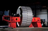 China DLS Series Double Vertical Ring High Intensity Magnetic Separator 1.1T 0-1400A for sale