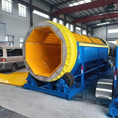 Cina Schermo a tamburo multiangolo per la separazione dei materiali solidi in vendita