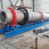 China Copper Concentrate Rotary Drum Dryer 50t/h Capacity 45kw Motor Stainless Steel for sale
