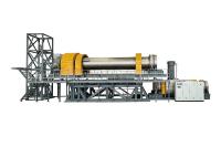 China Ceramic Liner Rotary Kiln 380V 510kW Heating and Cooling Split Up and Down for Continuous Production for sale