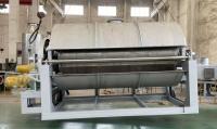 China Industrial Drum Rolling Scraper Dryer 200kg/h Material Dewatering Machine for sale