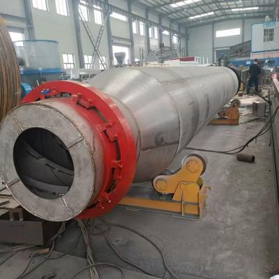 China Rotary Drum Cooler For Calcined Gypsum Products for sale