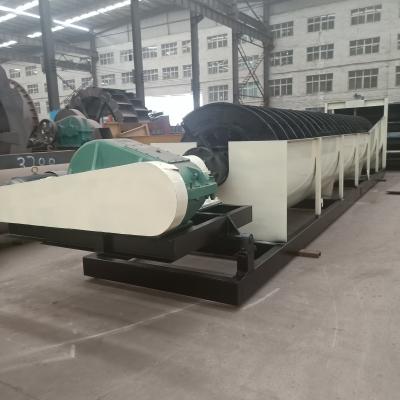 China Spiral Sand Washing Machinery with 20-400 t/h Capacity 95%+ Cleaning Rate and Single or Double Spiral Options for sale