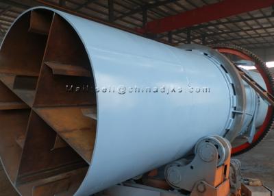 中国 炭素鋼8mmの厚さ500kg/Hの産業回転乾燥器 販売のため