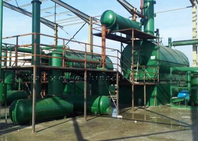 China 30TPD 2.6*8m 16KW Waste Materials To Fuel Oil Distillation Plant for sale
