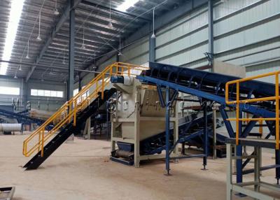China 5TPH planta de tratamiento de cristal plástica de la basura del hogar MSW en venta