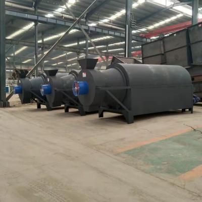 China Electric Heating Rotary Drum Dryer Machine For Silica Sand Clay Automatically Control for sale