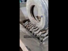 26  blades 60tph 800mm blade hydraulic shredder machinery