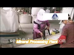 high purity white quartz silica sand washing processing line from cristobalite