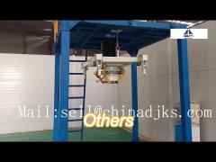granular jumbo bag filling machine 50bags/h 6.5kw automatic filling