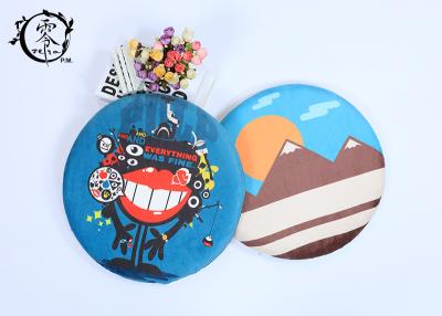China Hoofdkussens van avondmaal de Zachte Ronde Decoratieve Kussens, het Korte Hoofdkussen van de Pluche Lumbale Steun Te koop