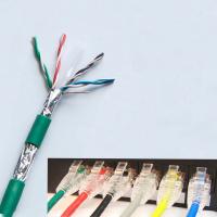 China 4 Pair 305 Meter Cat6 SFTP Cable Outer Diameter 7.00mm for sale