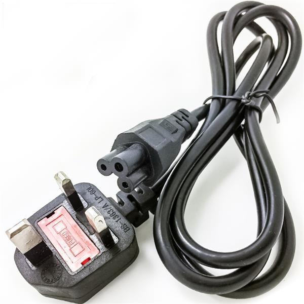 3PIN 1.5mコンピュータ モニターの電源コード3の熊手イギリスC5のプラグ