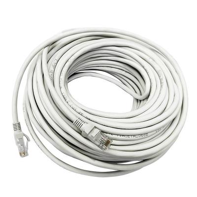 China UTP 30m Rj45 Cat6 Ethernet Cable Multi strand 4P Pure Copper for sale