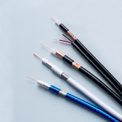 Cina Cavo coassiale del CCTV del rivestimento 48W di LSZH con l'isolamento dell'HDPE di potere in vendita