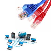 China UTP FTP SFTP Cat5e Lan Cable Patch Cords with 8 Conductor for sale